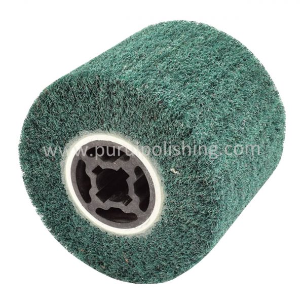 Non Woven Flap Wheel Drums-Satin Finishing Drum | PURUI Polishing Products