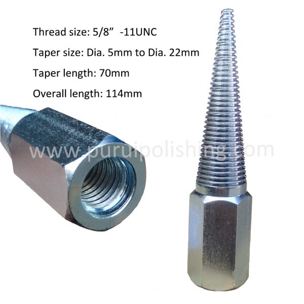 5/8”-11UNC Arbor Angle Grinder Spindle Adapte | PURUI Polishing Products